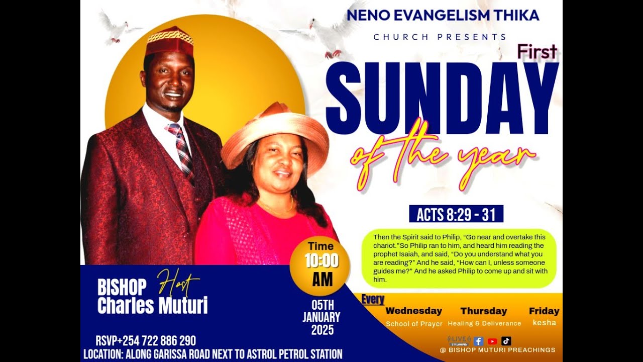 FIRST SUNDAY SERVICE 2025 - YouTube