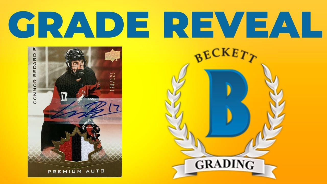 GRADING ONE OF MY BIGGEST CARDS - FIRST EVER BECKETT GRADING SUBMISSION ...