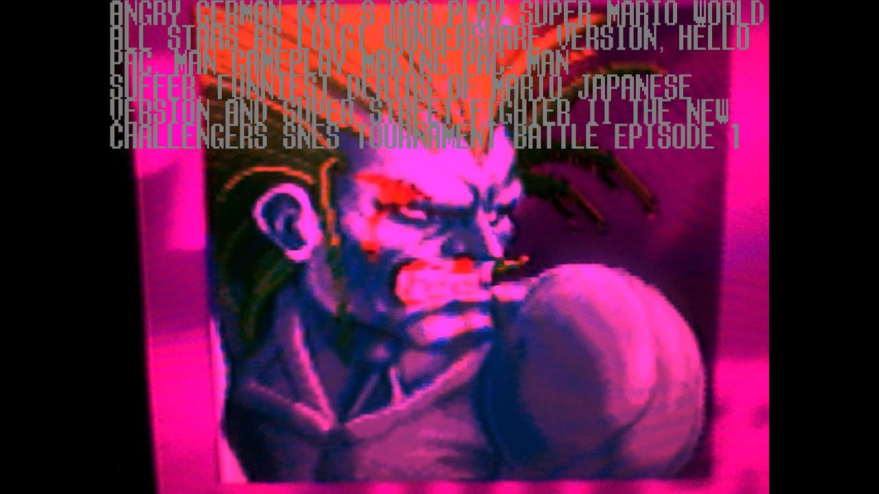 AGK's Dad Plays SMWAS Alts, Hello Pac Man 3, SMW Gameplay Japanese ...