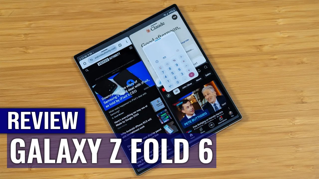 Samsung Galaxy Z Fold 6 Review: So Close to Being My Favorite - YouTube