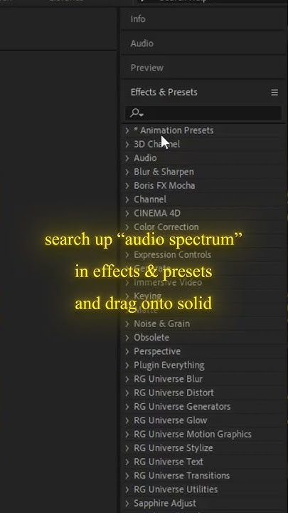 How to make a Audio Waveform in After Effects (Tutorial) 🔉 #shorts ...