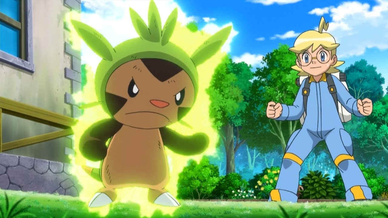 Pokemon X&Y Clemont's Chespin Boss Battle The Legend of Zelda Majora's ...