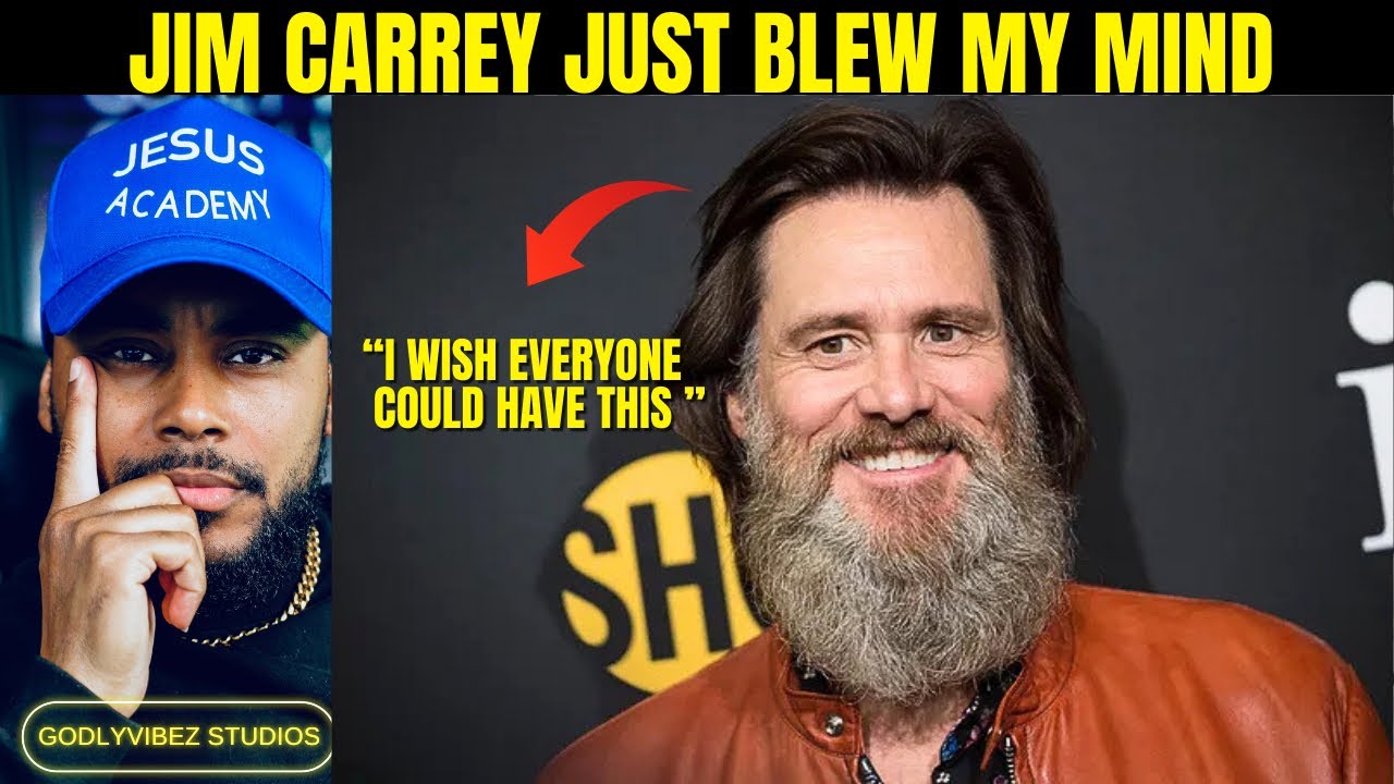 Jim Carrey has reached the end of success to say this - YouTube