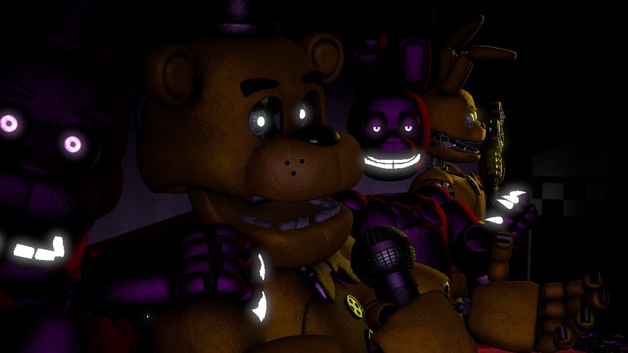 [FNAF SFM] Model Showcase: FredBear & SpringBonnie - YouTube