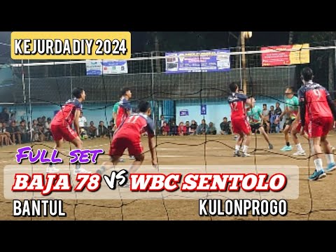 FULL SET BAJA 78 VS WBC || Kejurda Bola Voli Antar Club Remaja PBVSI DIY 2024 - YouTube