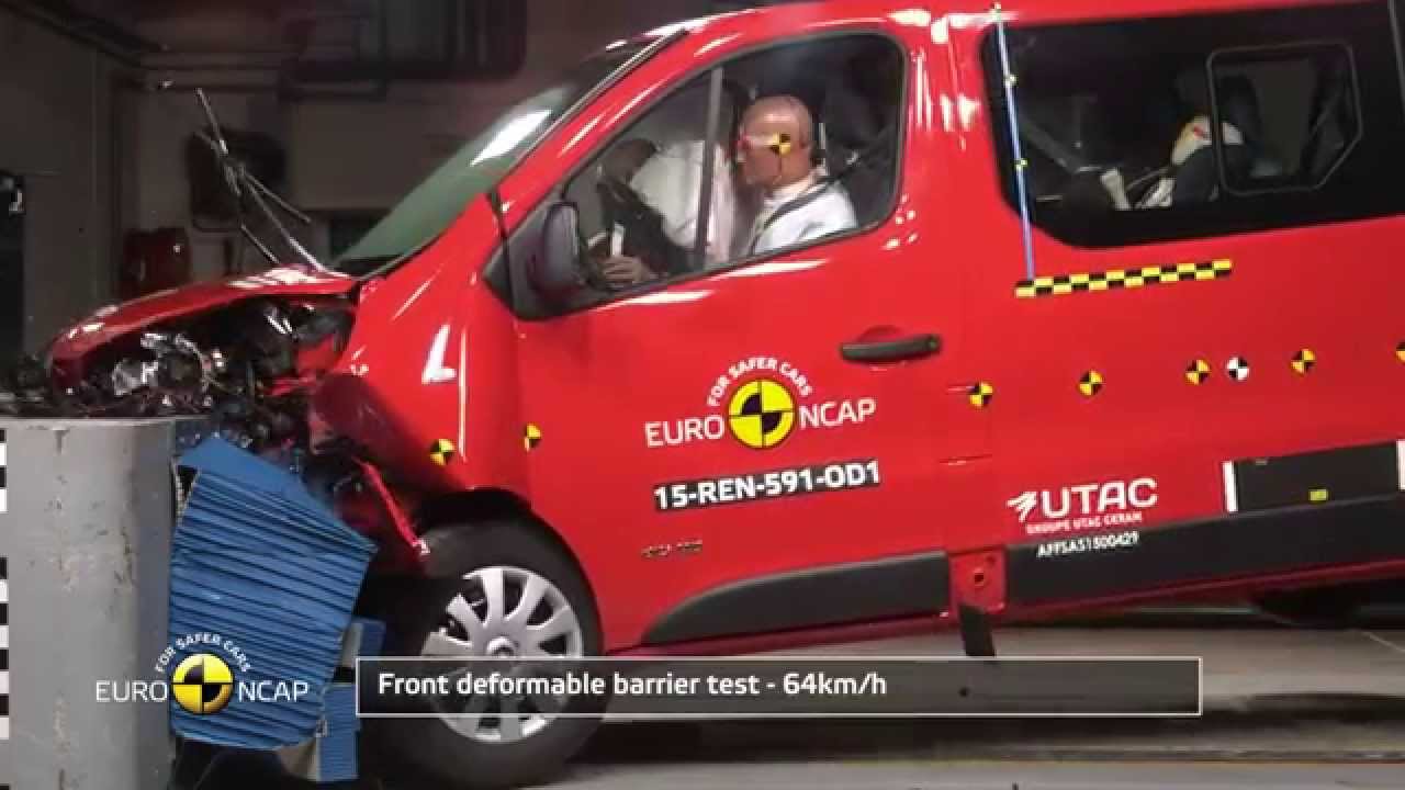 #26 Crash Test of Renault Trafic 2015 Краш тест Рено Трафик 2015 - YouTube