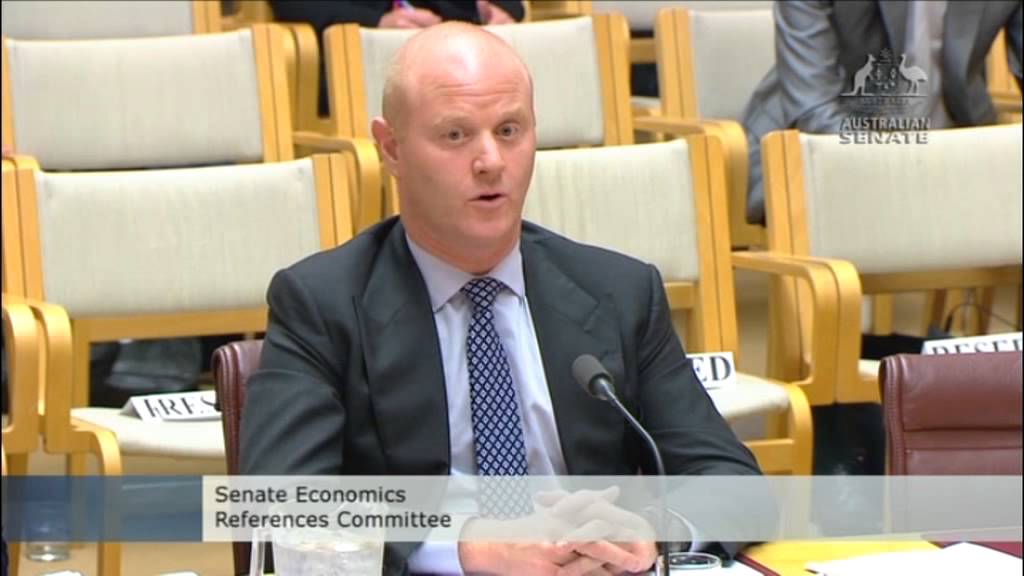 CBA Dr Brendan French Customer Experience cover-up 21-Apr-15 Senate ...