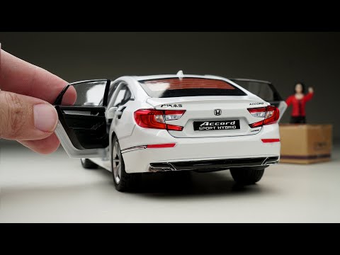 Unboxing of Honda Accord Sports Hybrid 1:24 Scale Diecast Model Car