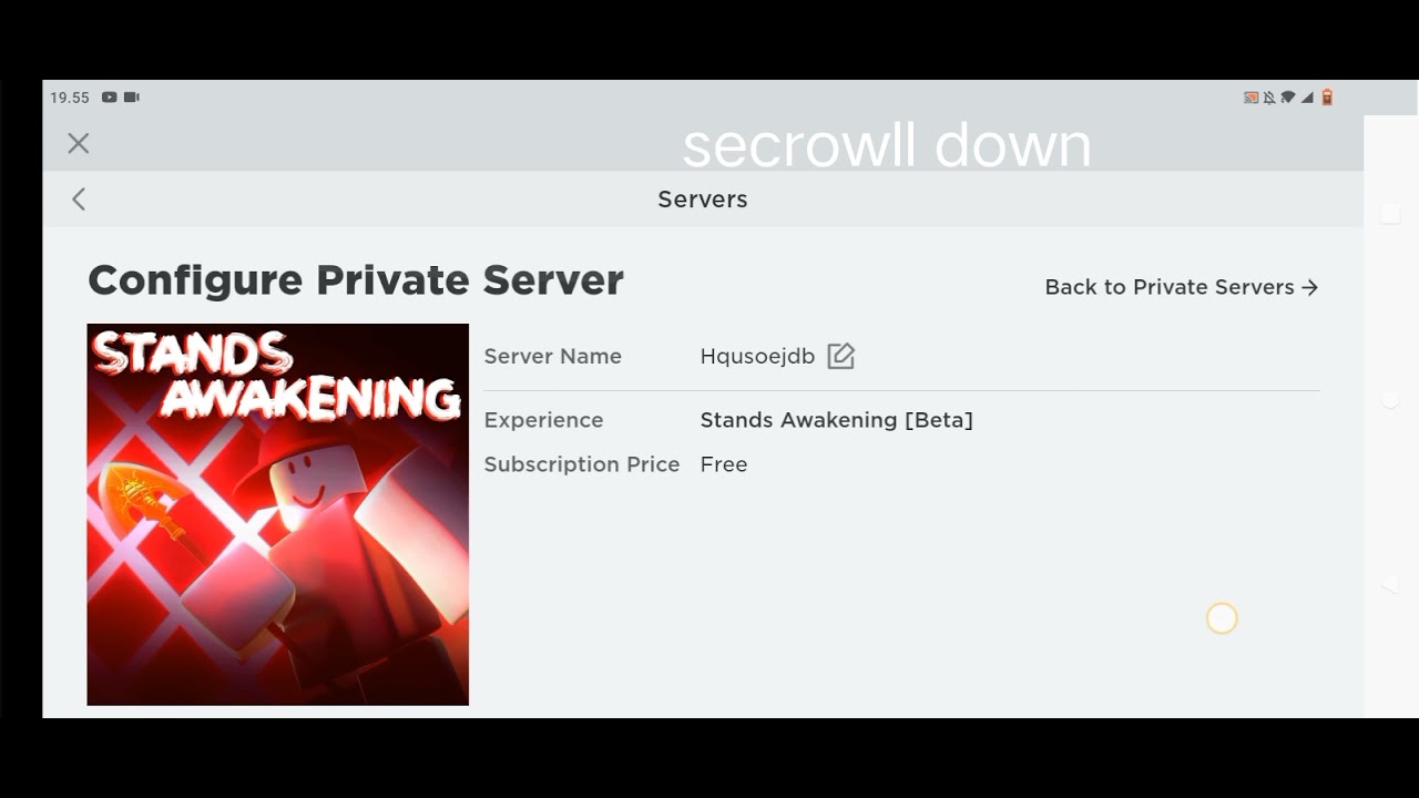 How To Copy Link Private Server In Mobile YouTube How To Copy Link Private Server In Mobile YouTube