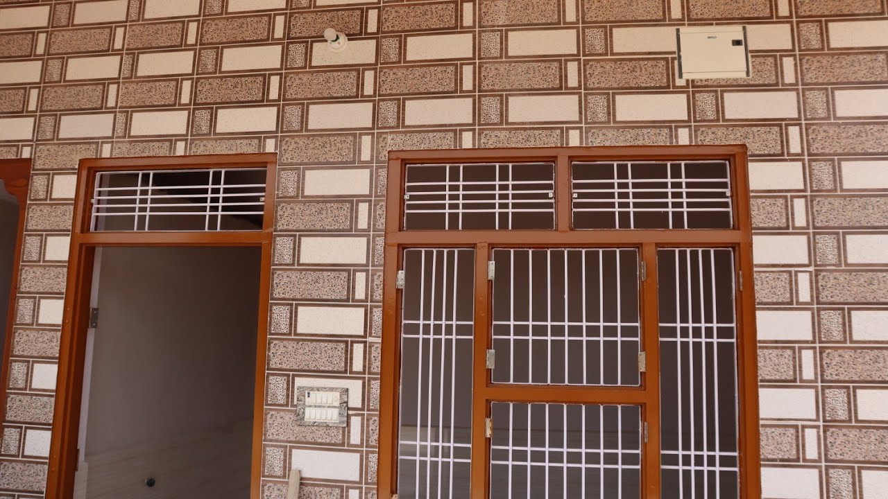 Elevation Tiles Design | Window Grill & Door Chokhat Design | Ganeshji ...