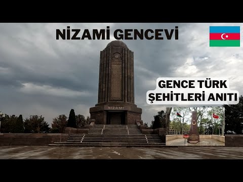 Nizami Kulesi , Türk Şehitliği , Şah Abbas Camisiyle Gencenin Tarihi Yerleri #AZERBAYCAN #Gence I 98