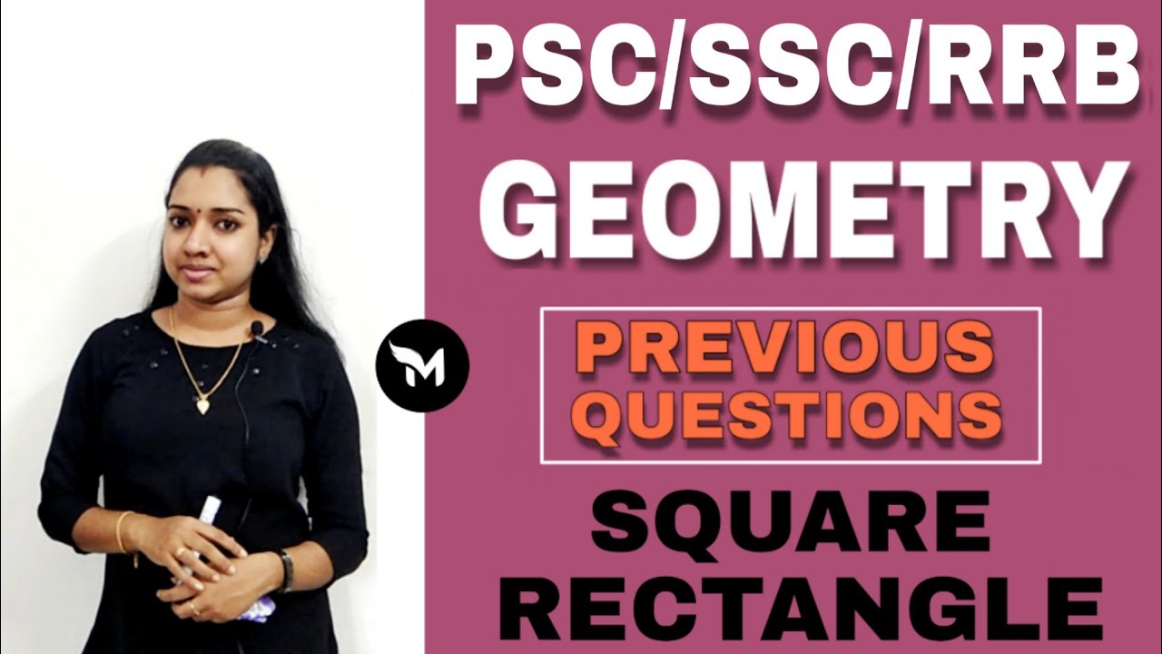 Geometry | Square & Rectangle | Area And Volume | PSC/SSC/RRB Maths ...
