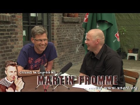 UnArt Live TV - Interview Martin Fromme, Zeche Carl Essen 2014 - YouTube