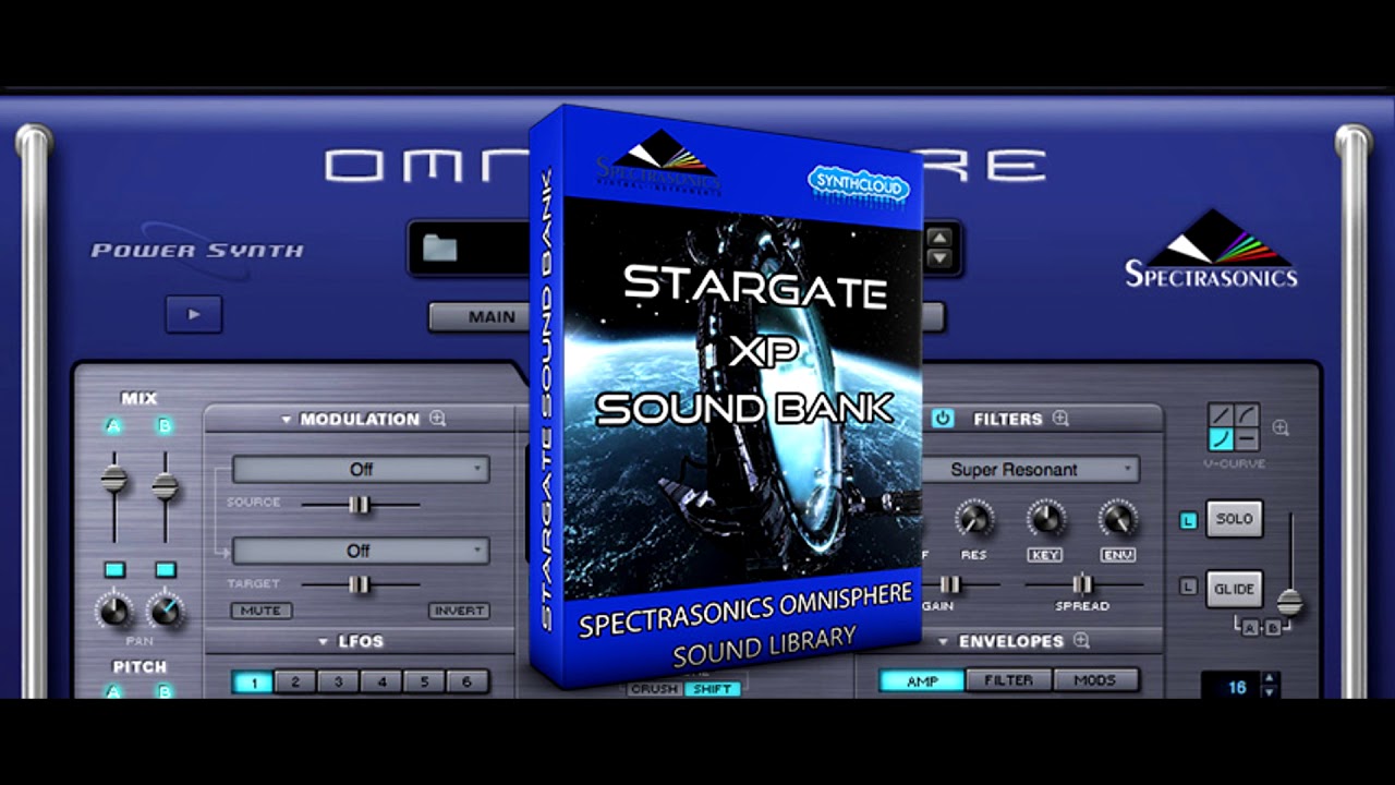 STARGATE XP SOUND BANK SPECTRASONICS OMNISPHERE 2 - YouTube
