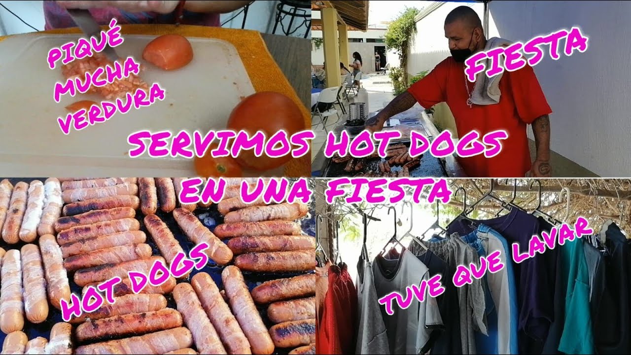 ALGUNOS TIP'S/SERVIMOS JATES (Hot Dogs)/EN UNA FIESTA/LANVANDO ROPA ...