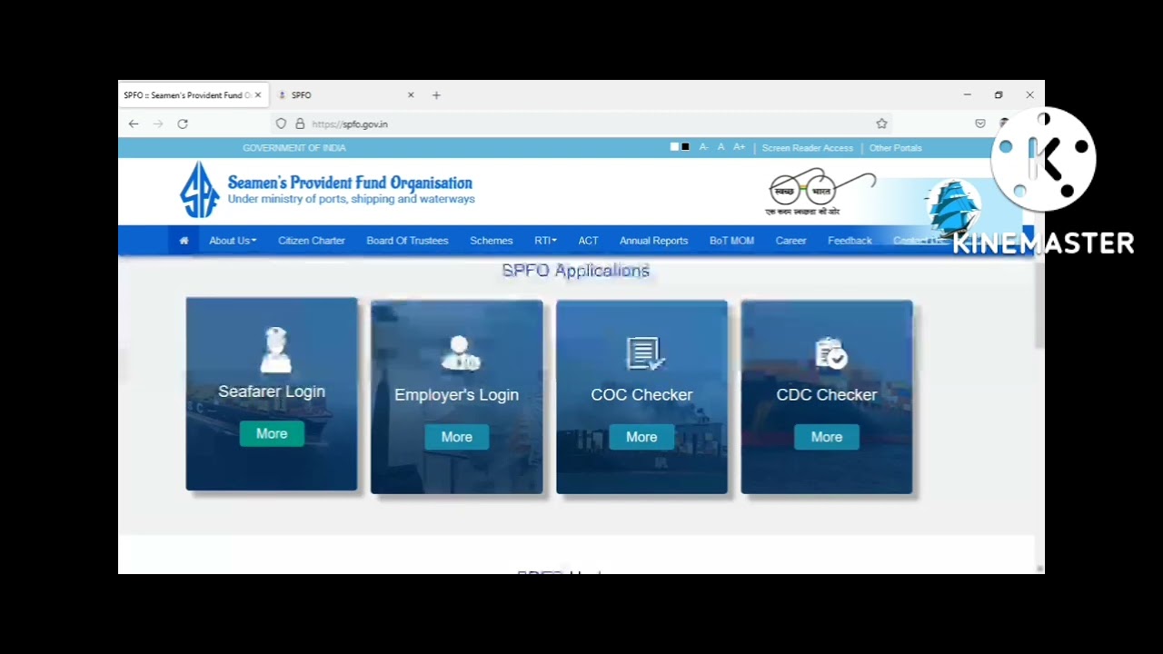 Create SPFO account. - YouTube