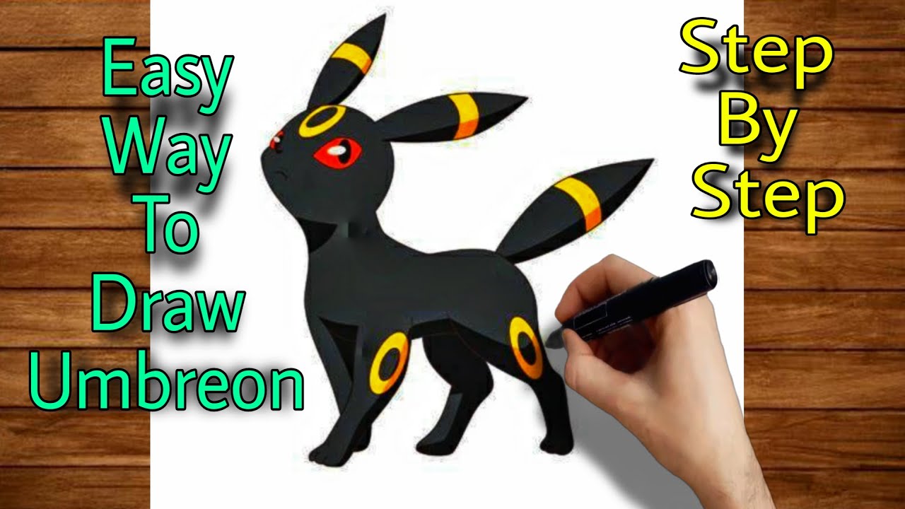 How To Draw Umbreon Step By Step