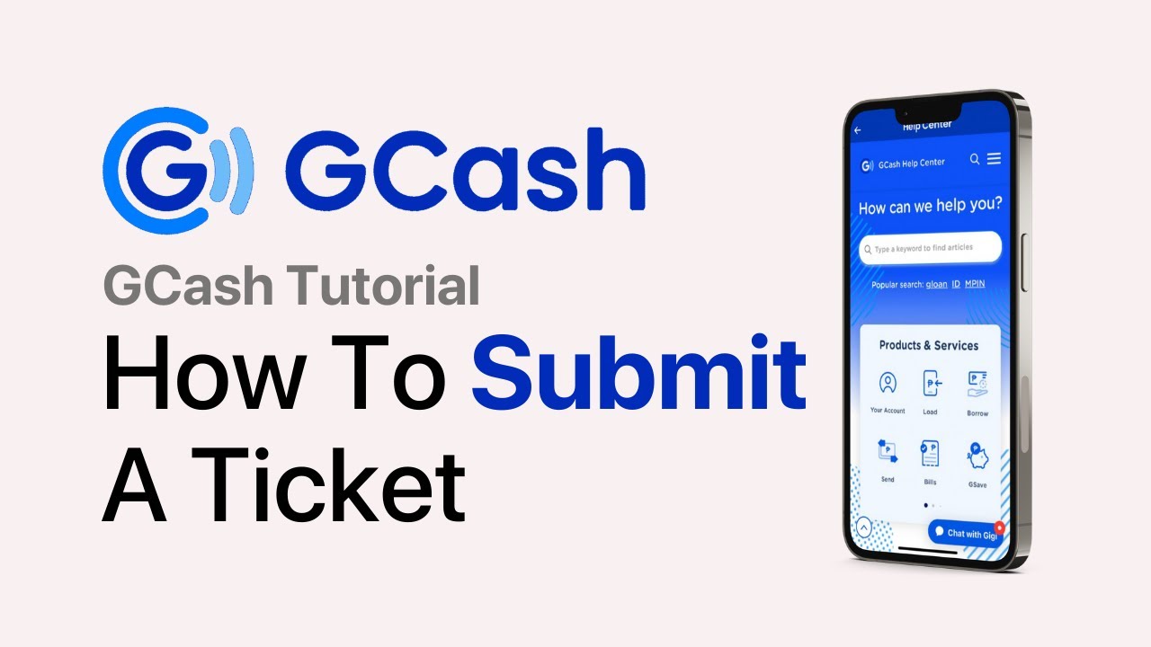 How To Submit Ticket in GCash (2025) - Submit Ticket In GCash - YouTube