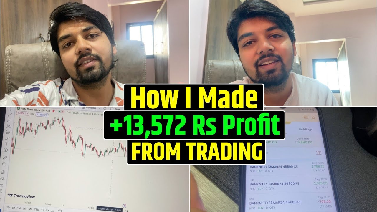 How I Made +13,572 Rs Profit From Intraday Trading | Trade With Guru ...