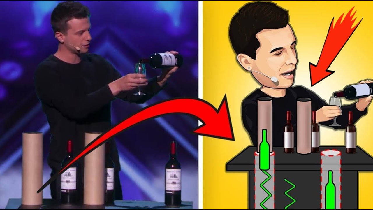 Secrets of the most popular stunts at talent shows - YouTube