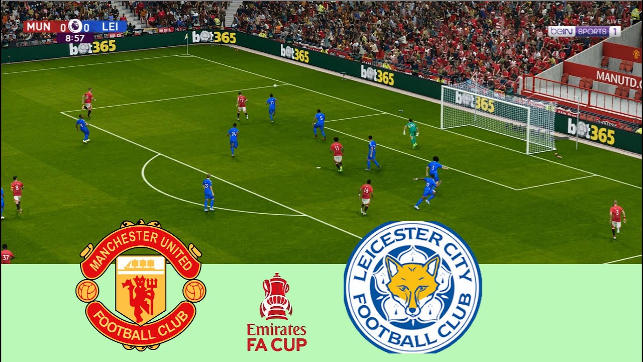 Manchester United vs Leicester City | FA Cup 24/25 | PES 2021 | PC ...