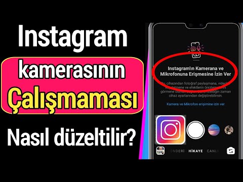 Instagram Hikaye Kamerasının Çalışmaması [2022] || Instagram Kamera Çalışmıyor