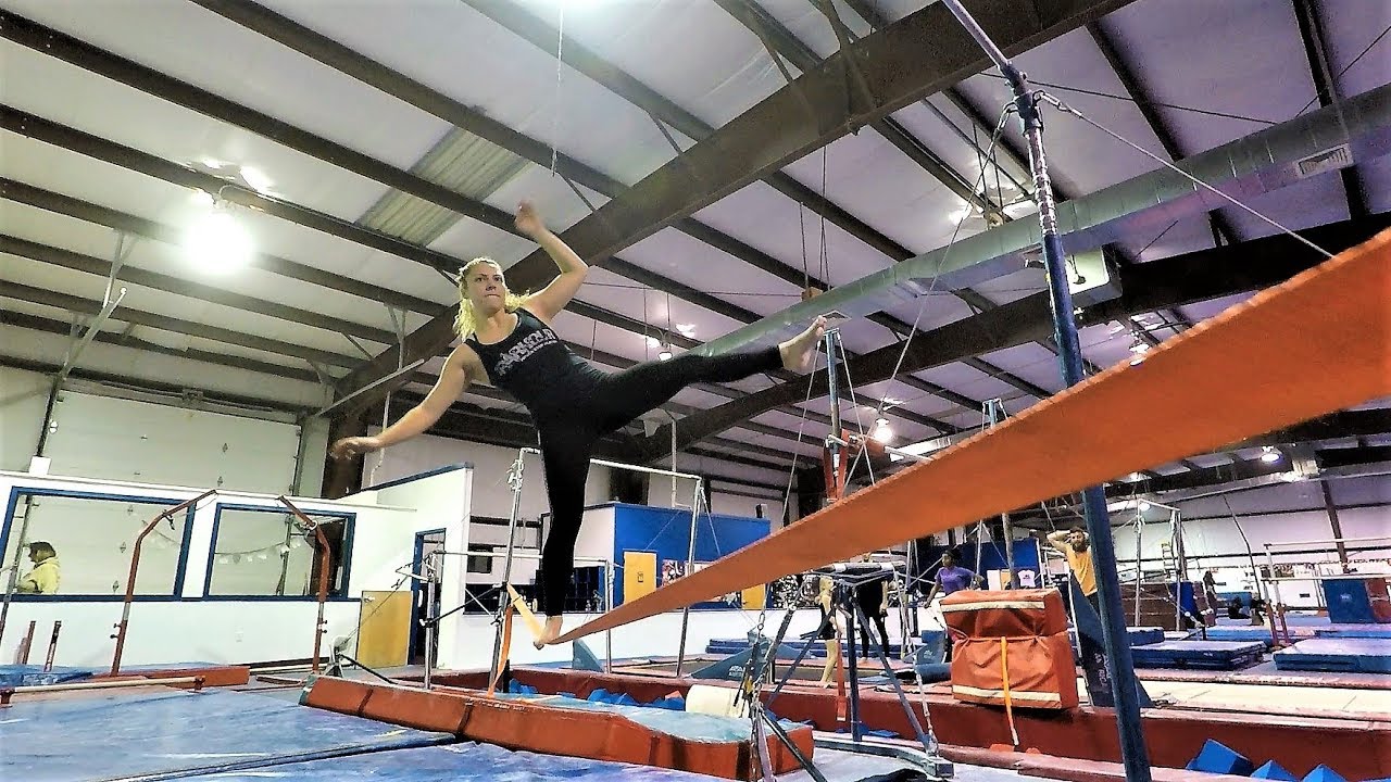 SLACKLINING AT ALL AMERICAN GYMNASTICS (WITH TUTORIAL AND TIPS/ADVICE ...