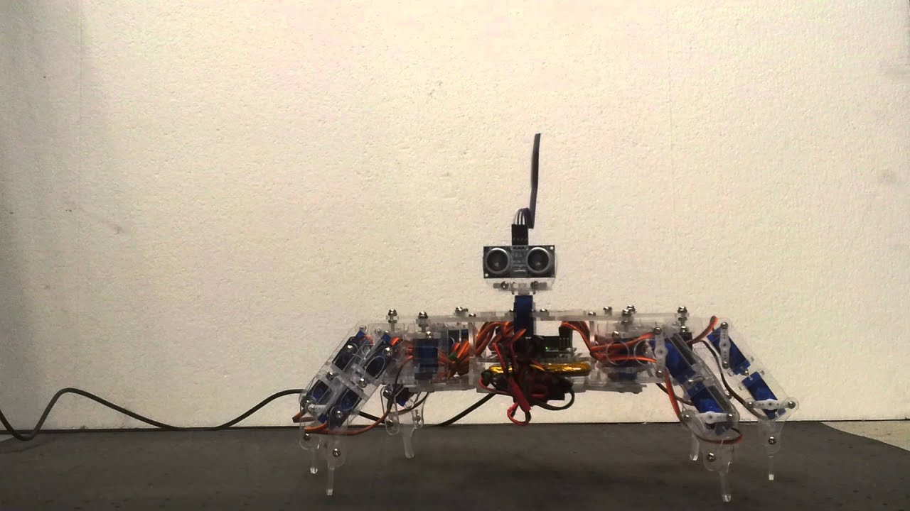 HEXY 3.0 Hexapod - YouTube