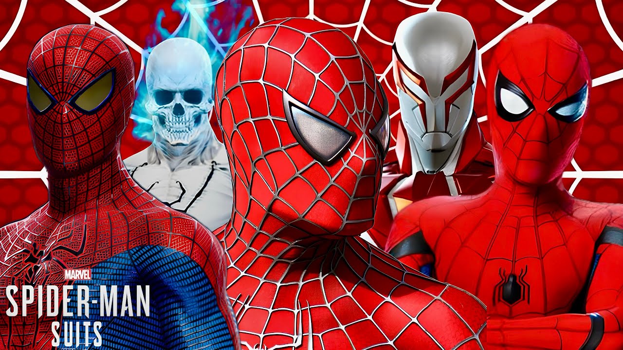 Spider-Man Suits Collection – Best Suits Of Spider-Man Showcase! - YouTube