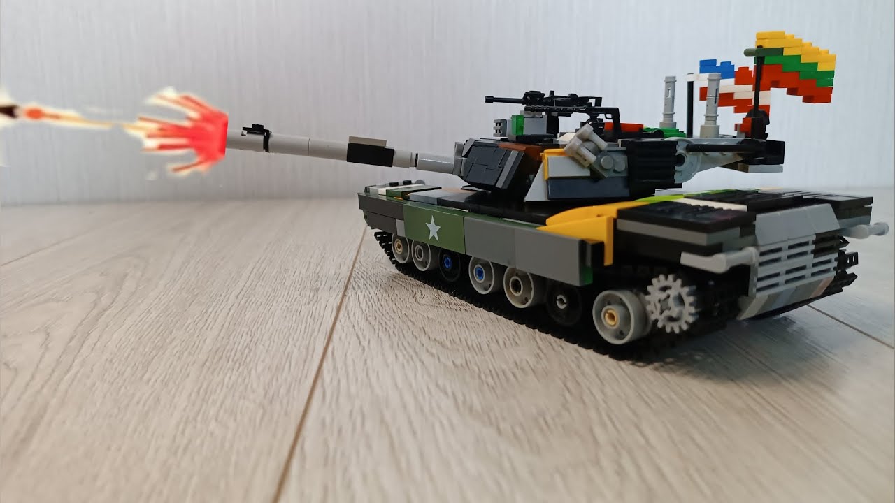 Lego m1a2 abrams - YouTube