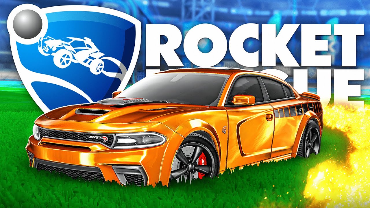 ÉPICO! SAIU O NOVO DODGE CHARGER HELLCAT DO ROCKET LEAGUE... (e sorteio ...