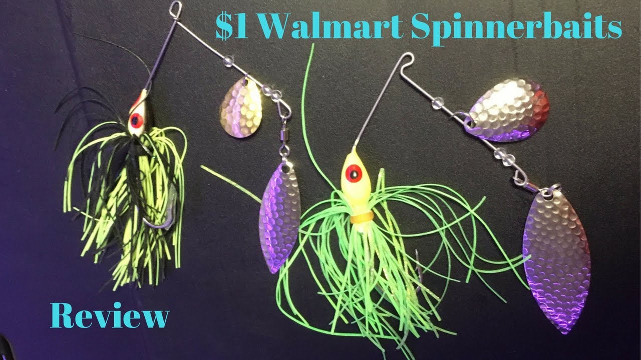 $1 Walmart Spinnerbait Review - YouTube