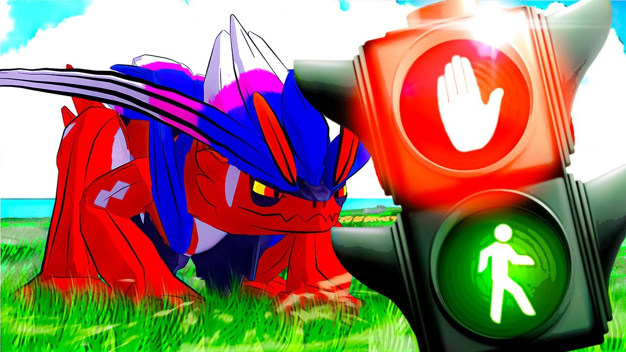 We Played Pokemon Red Light Green Light For a Battle - YouTube