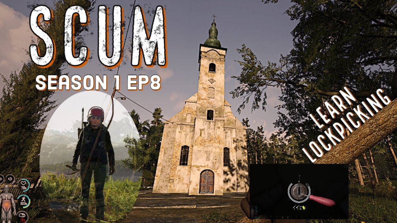 SCUM Single Player Game Play | Season 1 Episode 8 | Learning to ...