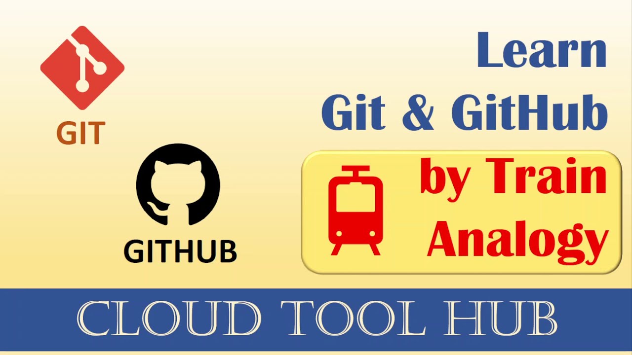 Learn Git and GitHub by Train Analogy, Basics, Workflow ,Commands, GitHub Signup, Git ...