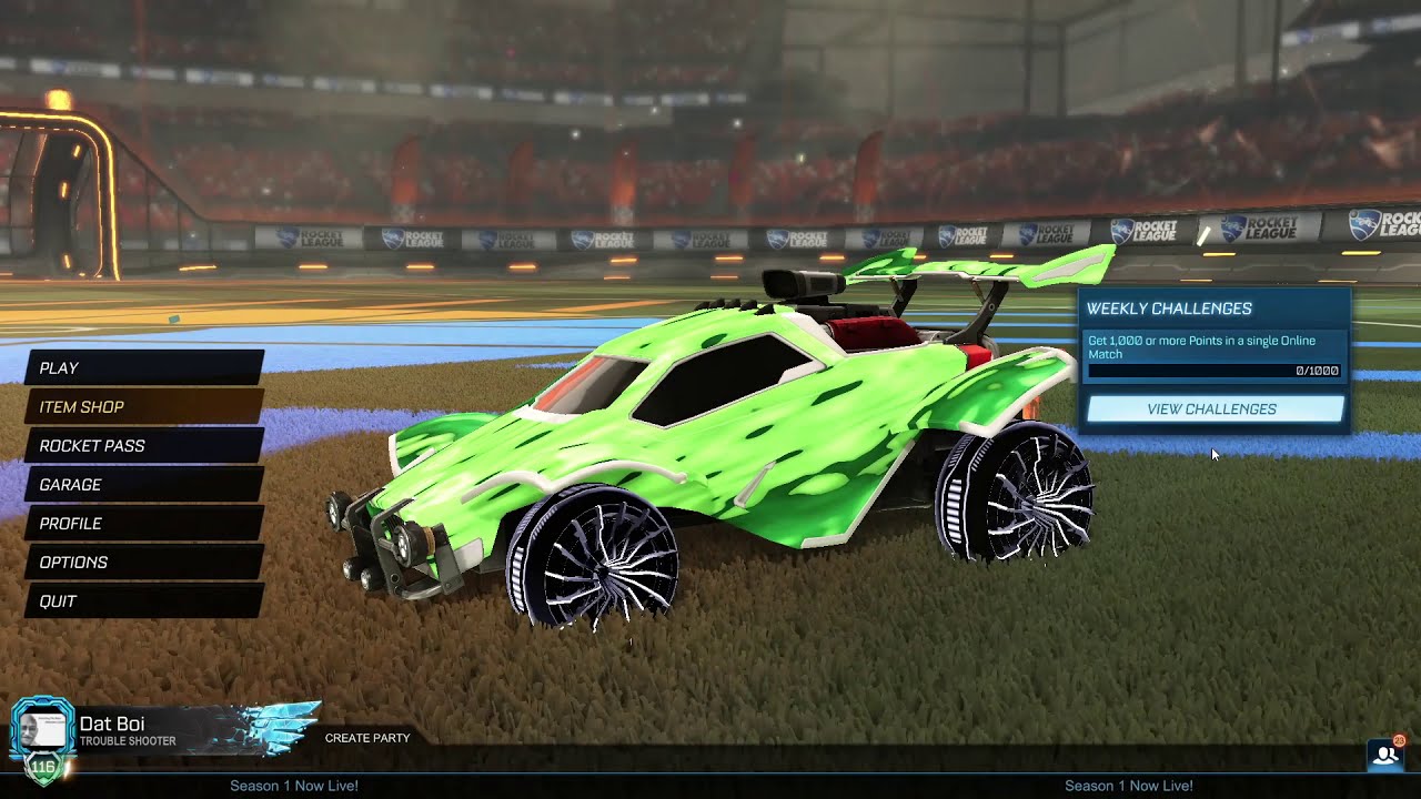 Inverted Cutter Wheels | Rocket League - YouTube