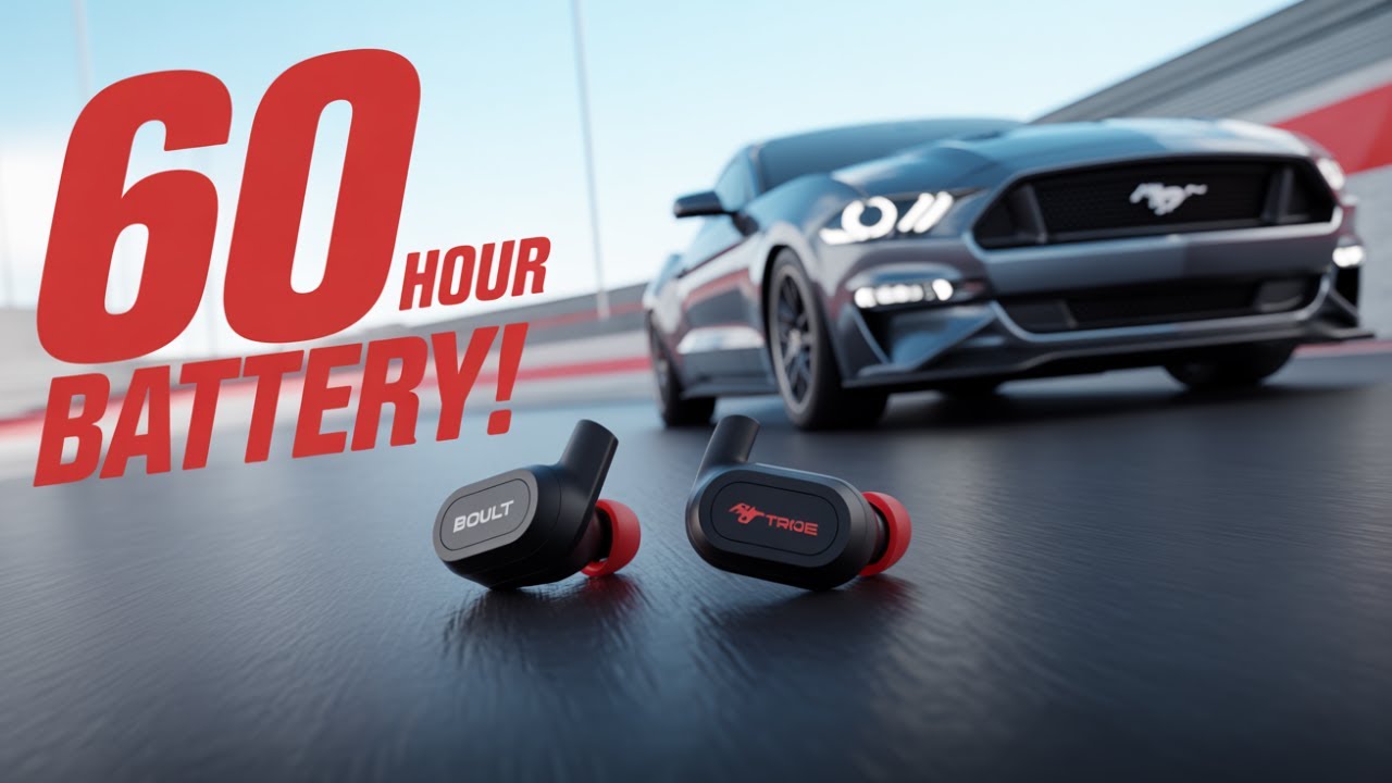 Muscle Car Earbuds: Boult X Mustang Torq TWS Review - YouTube