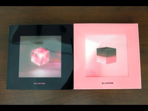 |Unboxing| BLACKPINK 블랙핑크 - 1st Mini Album 'Square Up' (Both Versions)