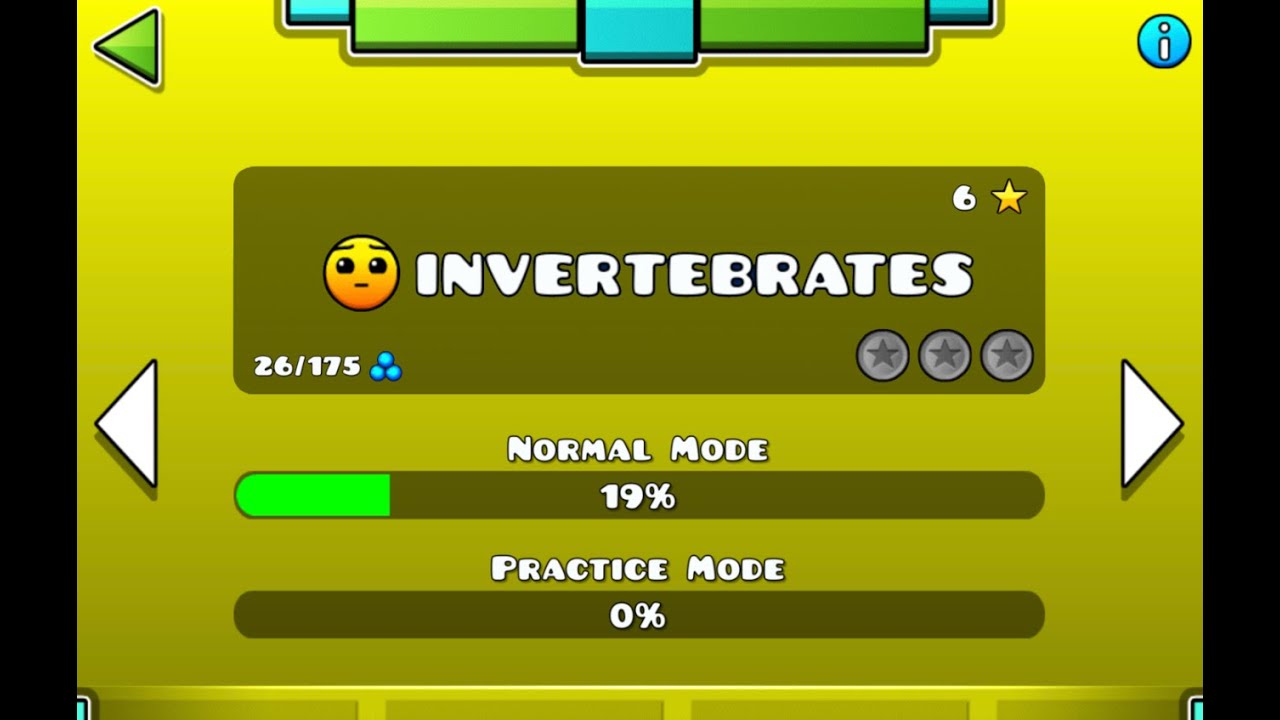 Invertebrates - Geometry Dash Secret Level - YouTube