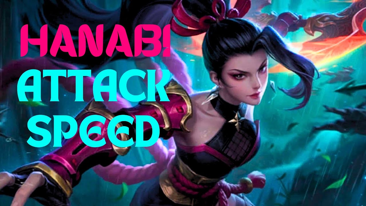 Hanabi Insane Attack Speed Build Gameplay - Highest Damage Build 2023 ...