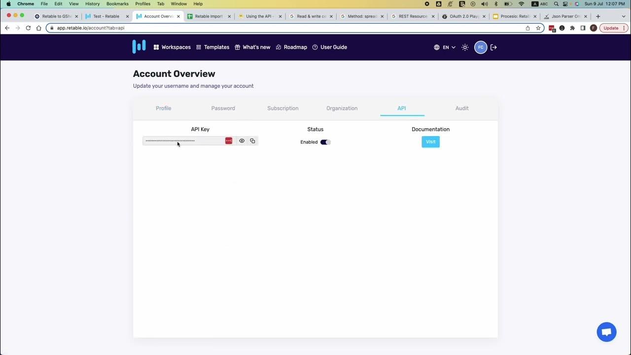 Automate Data Copy From Retable To Google Sheets - Part 1/3 - YouTube