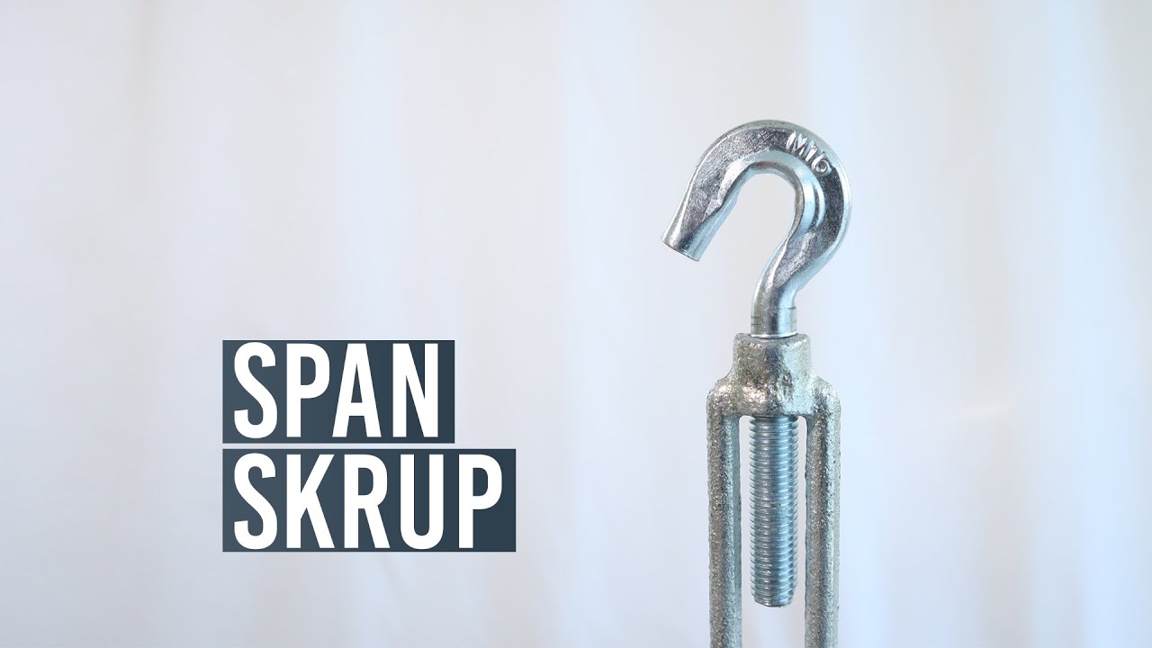Span Skrup/Turnbuckle/Jarum Keras - YouTube
