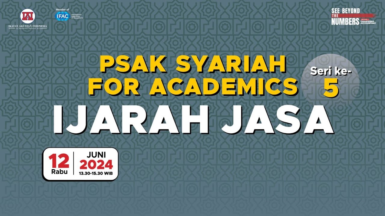 PSAK Syariah for Academics - YouTube