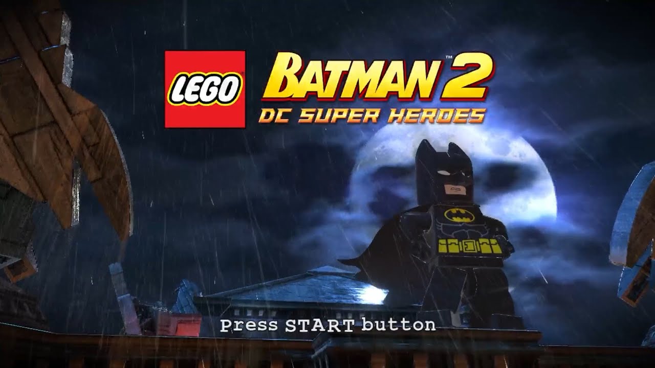 Main Menu/Title Screen | LEGO Batman 2: DC Super Heroes - YouTube
