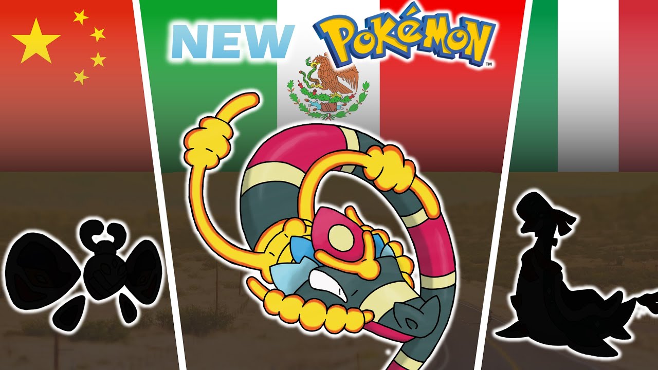 Creating NEW POKÉMON based on COUNTRIES! - YouTube