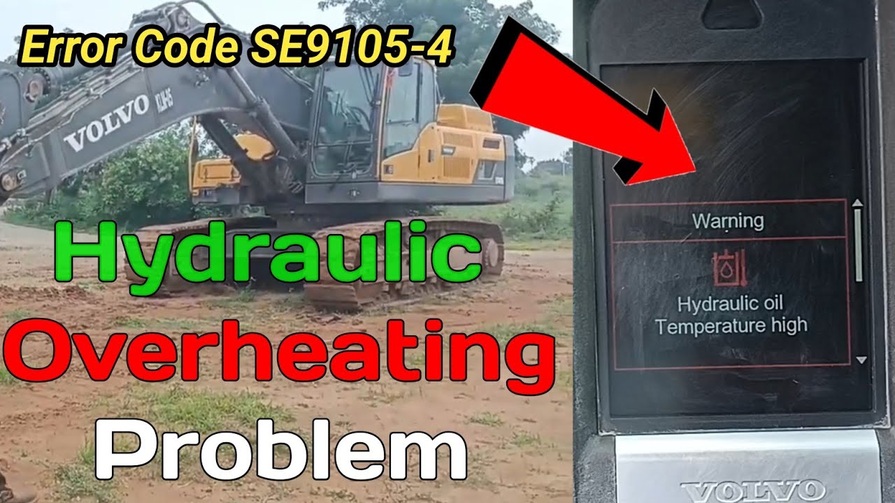 How to Fix Hydraulic Overheating in Excavator Machines - YouTube