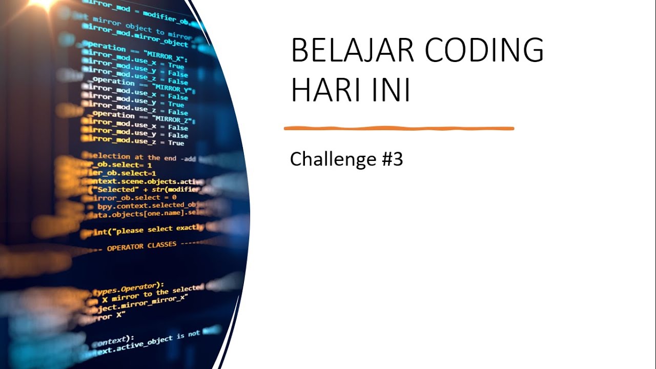 Challenge #3 : Competitive Programming - Bebras. Belajar Coding - YouTube