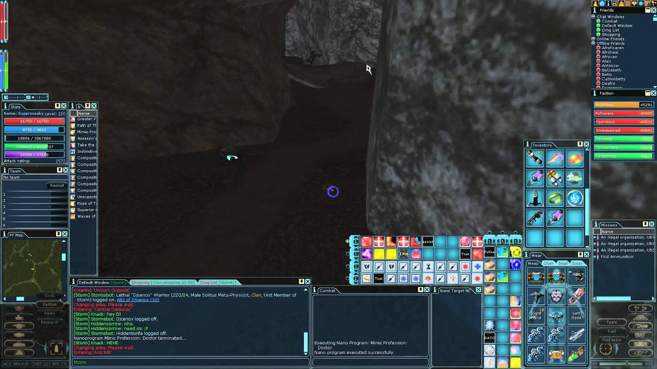 Anarchy Online - 220 Agent - Find the Ammunition Daily - YouTube