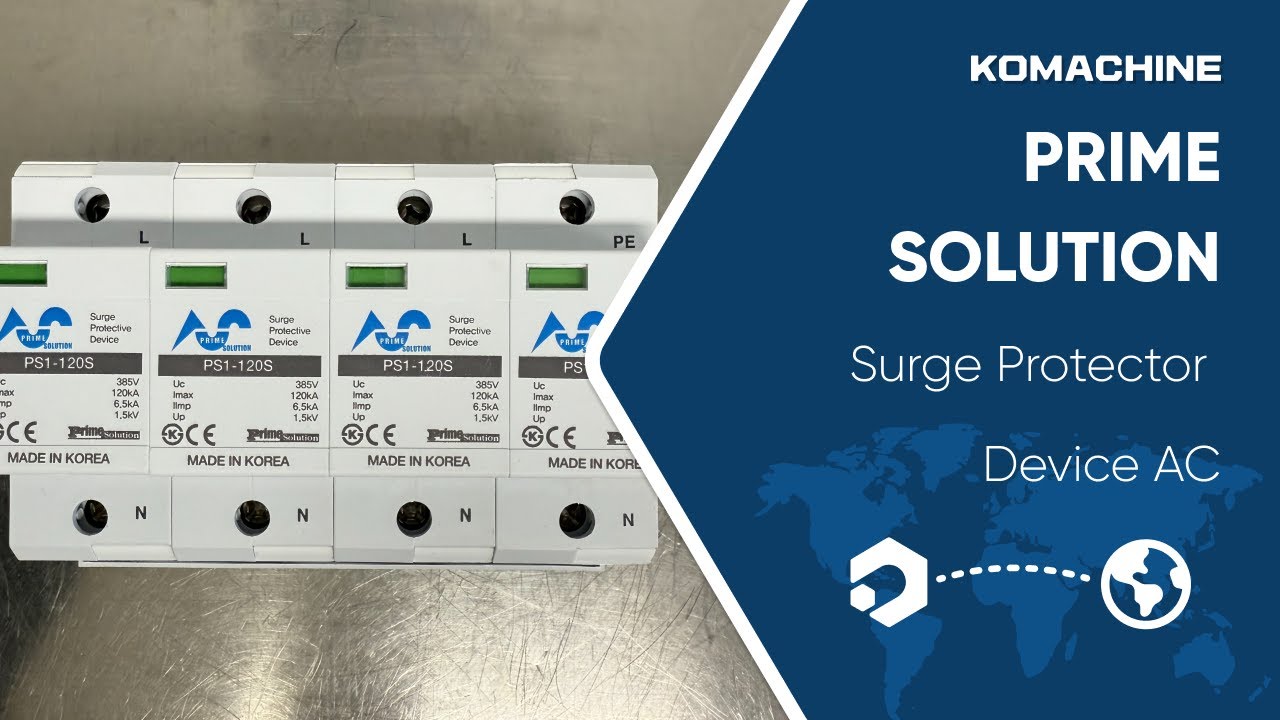 PRIME SOLUTION / Surge Protector Device AC (PS1-120S 4P) / INV-06733 ...