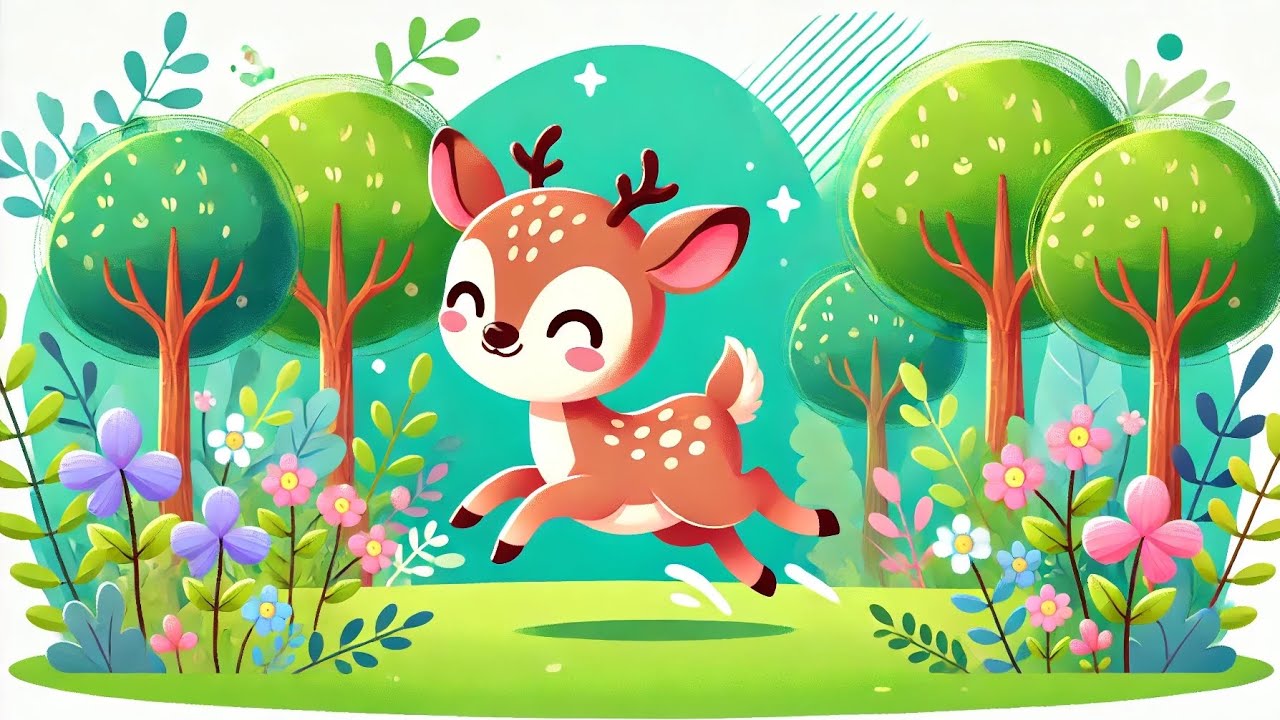 Little Deer Song | Cute Animated Kids Song | Nursery Rhymes by Explore ...